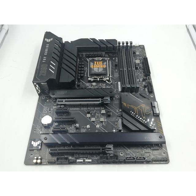 【中古】ASUS TUF GAMING Z690-PLUS WIFI D4 Z690(DDR4)/LGA1700/2.5GbitLAN/Wi-Fi6E(ax)+BT5.2【千葉】保証期間1週間 ...