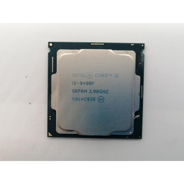 【中古】Intel Core i5-9400F (2.9GHz/TB:4.1GHz/SRF6M/U0) bulk LGA1151/6C/6T/L3 9M/No iGPU/TDP65W【千葉 ...