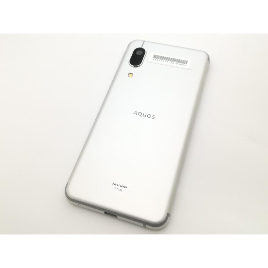 【中古】SHARP au 【SIMロック解除済み】 AQUOS sense3 basic シルバー 3GB 32GB SHV48【三宮駅前】保証期間1ヶ月【ランクA】 : 50026018 ...