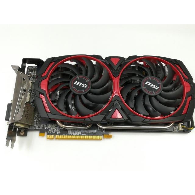 【中古】MSI Radeon RX 580 ARMOR MK2 8G OC RX580/8GB(GDDR5)/PCI-E【神戸】保証期間1週間 ...