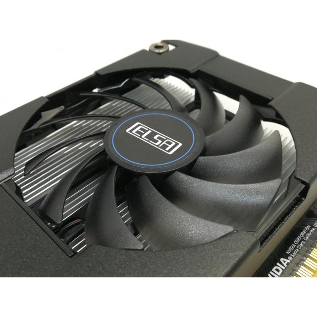 【中古】ELSA GeForce GTX 1050 Ti 4GB S.A.C(GD1050-4GERST) GTX1050Ti/4GB ...