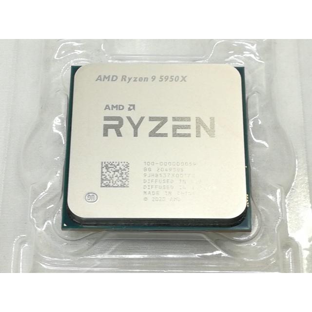 【中古】AMD Ryzen 9 5950X (3.4GHz/TC:4.9GHz) BOX AM4/16C/32T/L3 64MB/TDP ...