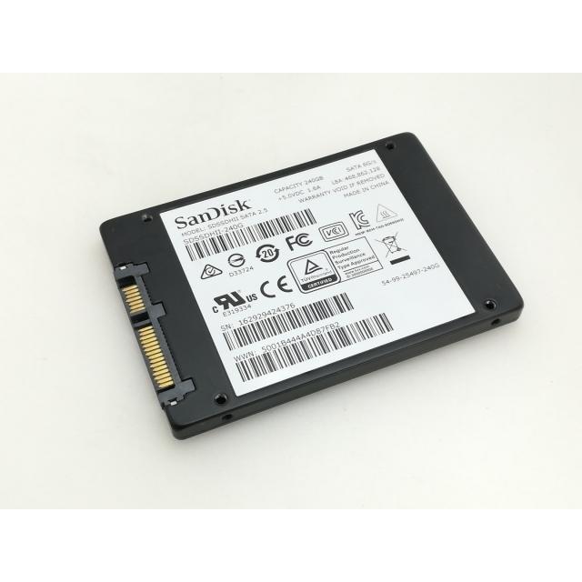 【中古】SanDisk SDSSDHII-240G-G25 240GB/SSD/6GbpsSATA【大須】保証期間1週間 : じゃんぱら Yahoo!店 - 通販 - Yahoo!ショッピング
