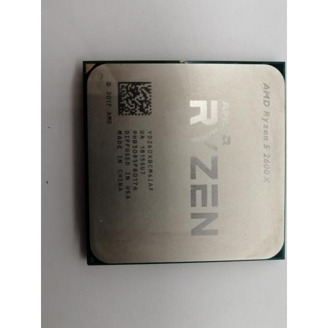 【中古】AMD Ryzen 5 2600X (3.6GHz/TC:4.2GHz) bulk AM4/6C/12T/L3 16MB/TDP95W【秋葉2号】保証期間1週間 : 67675866 ...