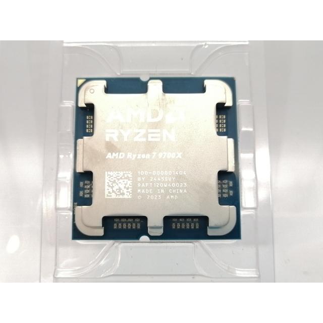【中古】AMD Ryzen 7 9700X (3.8GHz/TC:5.5GHz) bulk AM5/8C/16T/L3 32MB/Radeon ...