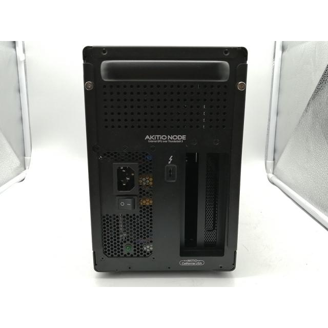 【中古】AKiTio Node NODE 400W/Thunderbolt3/eGPU BOX【秋葉2号】保証期間1週間 : じゃんぱら Yahoo!店 - 通販 - Yahoo!ショッピング