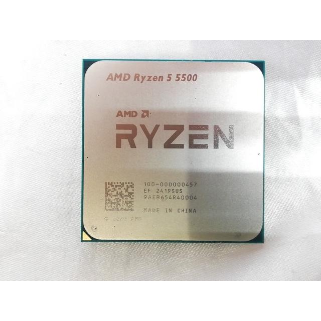 【中古】AMD Ryzen 5 5500 (3.6GHz/TC:4.2GHz) bulk AM4/6C/12T/L3 16MB/TDP 65W【ECセンター】保証期間1週間 : じゃんぱら ...