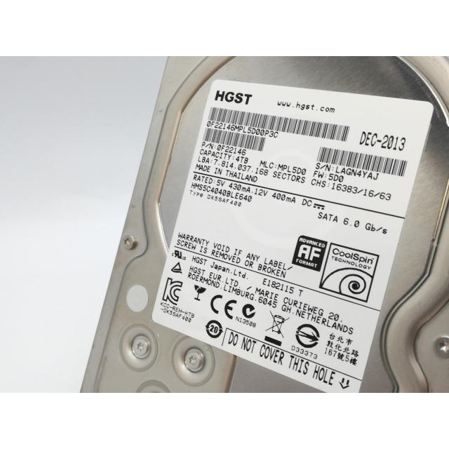 【中古】HGST HMS5C4040BLE640 4TB/CoolSpin/32MB/6Gbps【京都】保証期間1週間 : 69265933 ...
