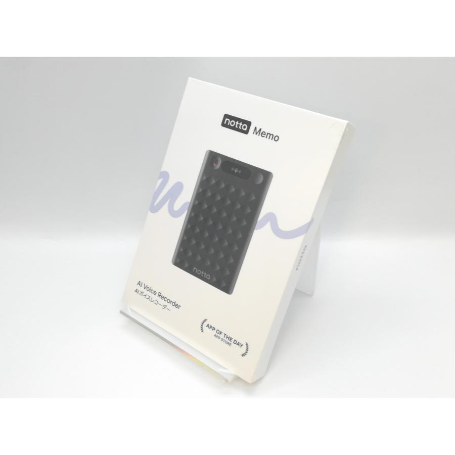 【未使用】Notta Notta Memo AIボイスレコーダー【京都】保証期間1週間 : じゃんぱら Yahoo!店 - 通販 ...