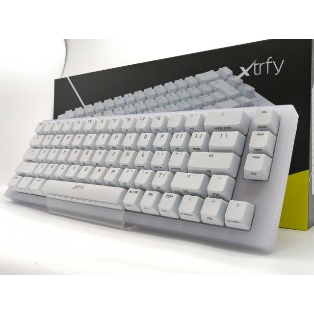 【中古】Xtrfy K5 COMPACT RGB TRANSPARENT WHITE K5-RGB-CPT-TPWHITE-R-US 赤軸 [WHITE]【ECセンター】保証期間1週間 ...