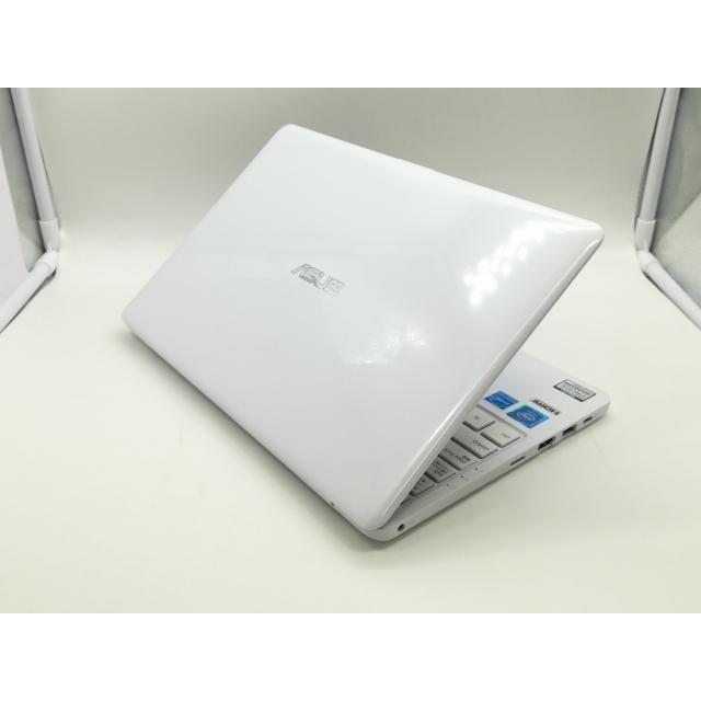 【中古】ASUS VivoBook E203NA E203NA-464W パールホワイト【Celeron N3350 4G 64G(eMMC ...