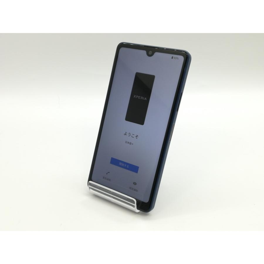 【中古】SONY au 【SIMフリー】 Xperia Ace III ブルー 4GB 64GB SOG08【ECセンター】保証期間1ヶ月 ...