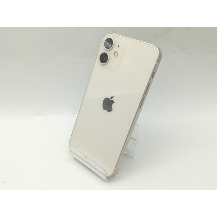 iPhone 12 mini 【中古】Apple au 【SIMロック解除済み】 64GB ホワイト MGA63J/A【福岡筑紫】保証期間1 ...