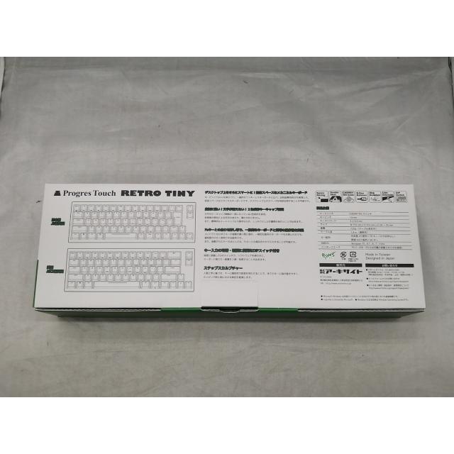 【新品】ARCHISS ProgresTouch RETRO TINY AS-KBPD66/LSBK スピードシルバー軸 [黒]【秋葉2号】保証期間1週間 : 871011024-67 ...
