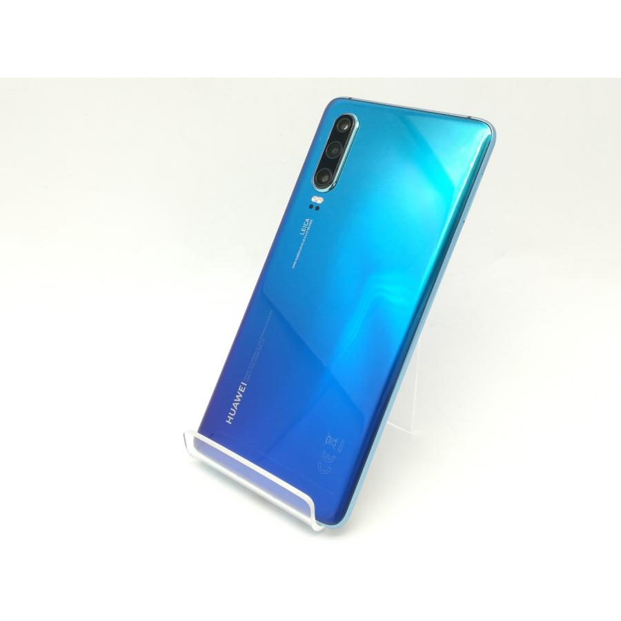 【中古】Huawei 国内版 【SIMフリー】 HUAWEI P30 オーロラ ELE-L29【広島】保証期間1ヶ月【ランクB ...