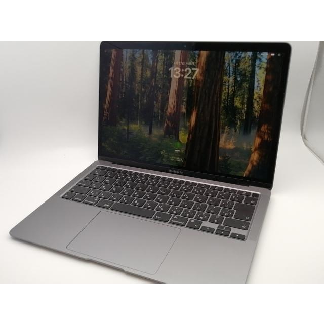 【中古】Apple MacBook Air 13インチ M1(CPU:8C/GPU:7C) 8GB/256GB スペースグレイ MGN63J ...