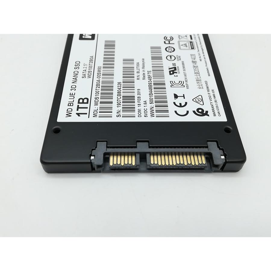 【中古】W.D. WD Blue 3D WDS100T2B0A 1TB/SSD/6GbpsSATA/TLC【吉祥寺】保証期間1週間 ...