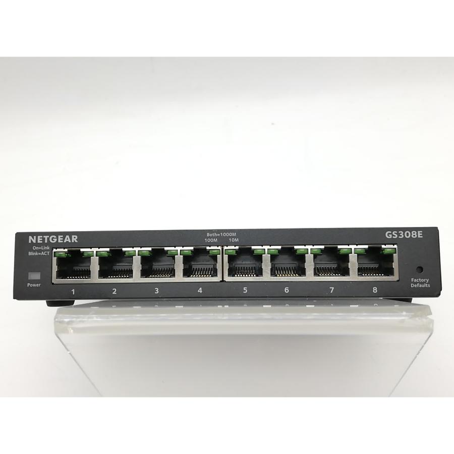 【中古】NETGEAR 8ポート ギガビットスイッチングハブ GS308E【吉祥寺】保証期間1週間 : じゃんぱら Yahoo!店 - 通販 ...