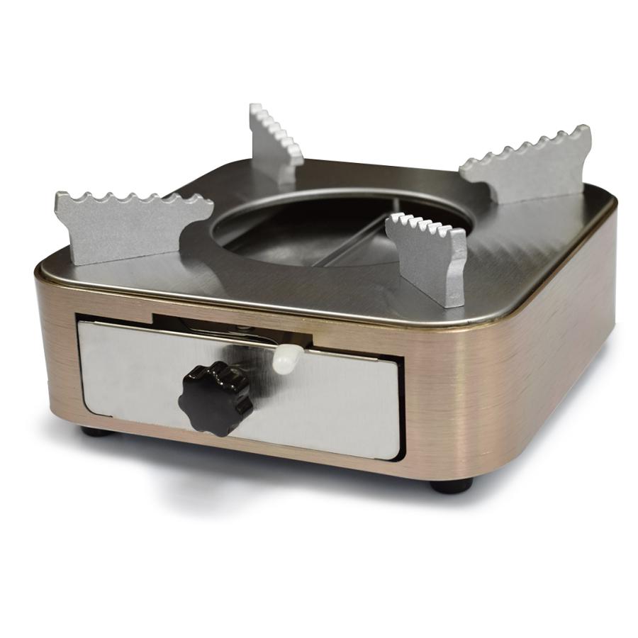 アルコールストーブ 引き出し式 ポータブル ミニコンロ 小型軽量 火力調節 ステンレス鋼製 コンロ ストーブ : JANRI通販 - 通販 ...