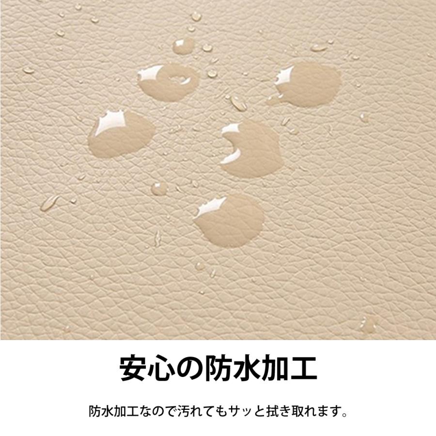 レザーカーシートバックバッグ 車収納袋 シート収納袋 車室内装飾 ポケット 後部座席 車用 大容量 収納 楽々 取付け 小物入れ 簡単 便利 ...