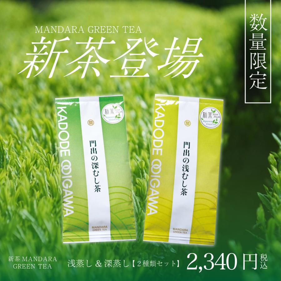 【新発売】浅蒸し・深蒸し飲み比べセット 〜MANDARA GREEN TEA〜 : 大井川農協ショッピング - 通販 - Yahoo!ショッピング