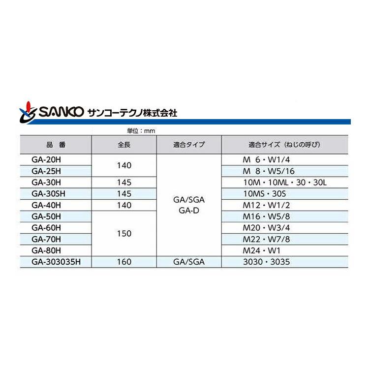 〈サンコーテクノ〉 グリップアンカー用ハンドホルダー GA-30H : 4996620505031 : プロ工具のJapan-Tool - 通販 - Yahoo!ショッピング
