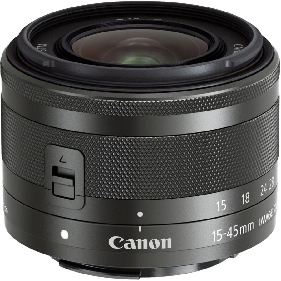 EF-M Canon キヤノン ミラーレス一眼対応 標準ズームレンズ EF-M15-45mm F3.5-6.3IS STM グラファイト : JAPAN CAMERA Yahoo!店 - 通販 ...