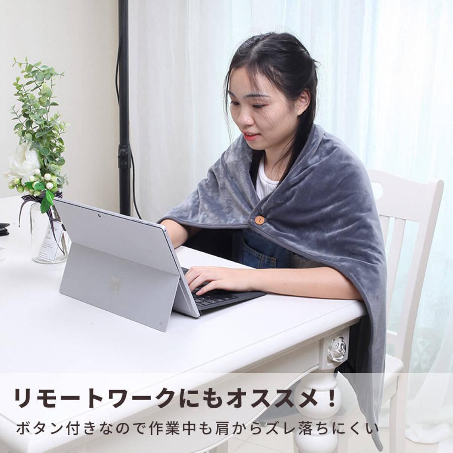 ブランケット USB 電気 ひざ掛け 電気毛布 電気ブランケット ホットブランケット コードレス 毛布 暖かい あすつく 送料無料 U-166 : SUNR サンアール - 通販 ...