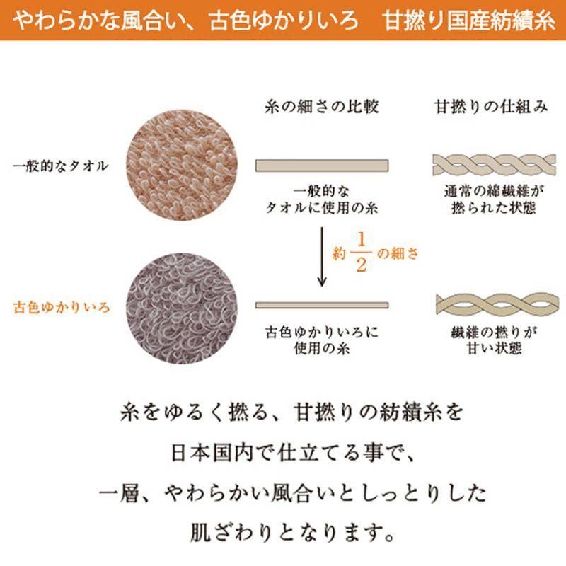 今治タオル 父の日 ギフト 贈り物 内祝い 内祝 お返し フェイスタオル 2P セット 今治謹製 古色ゆかりいろ 吸水 速乾 高級 国産 ...