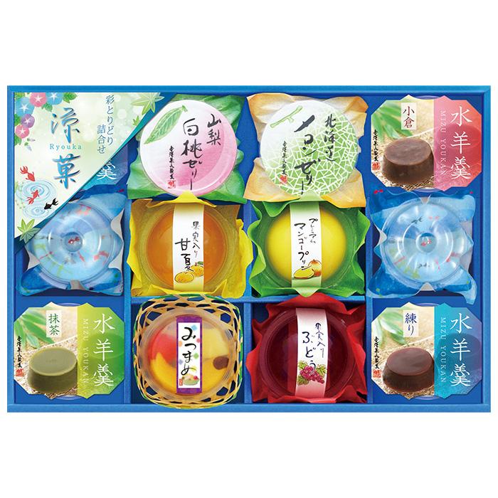 金澤兼六製菓 内祝い お返し お菓子 和菓子 洋菓子 スイーツ フルーツゼリー ギフト 涼菓 12個入 セット 水羊羹 プリン 個包装 食品 デザート RKA-20N (10) : ジャパン ...