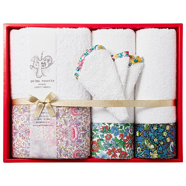 LIBERTY. お中元 2025 タオル ギフト セット 出産 内祝い お返し リバティ バスタオル フェイスタオル ハンカチタオル PR ...