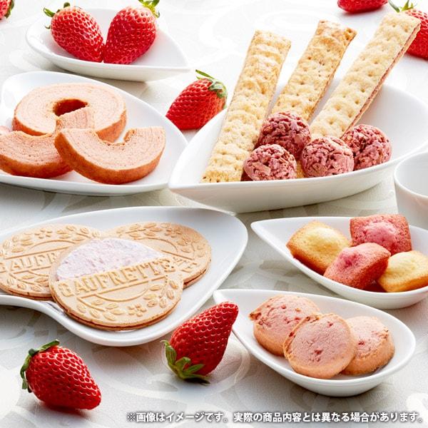 千寿堂 内祝い お返し スイーツ 母の日 ギフト お菓子 焼き菓子 洋菓子 あまおう苺 バウムクーヘン ＆ プチガトー セット 個包装 常温 デザート 食品 食べ物 FAS-10 : ジャパン ...