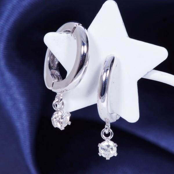 K14WG 0.2ct ダイヤピアリング 14金ホワイトゴールド : アイラブジュエリー - 通販 - Yahoo!ショッピング