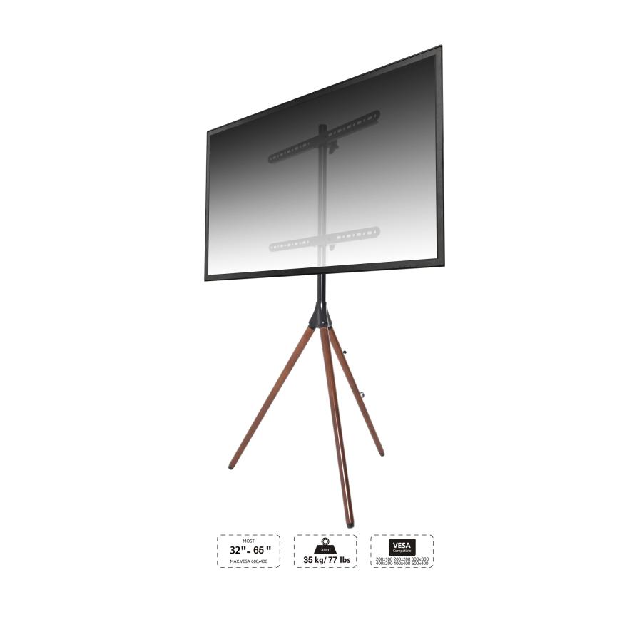 JAPANNEXT 最大65インチ対応 トライレッグ（三脚式）ディスプレイスタンド JN-3265-TRIWOOD 液晶ディスプレイ PCモニター パソコンモニター ジャパンネクスト ...