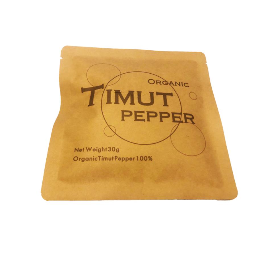 100%オーガニック Timut Pepper / Timur Pepper / Nepal Pepper (藤椒) 手摘み 30g :JS ...