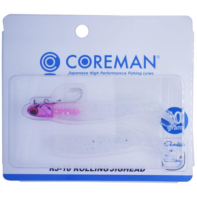 コアマン(Coreman) RJ-10 ローリングジグヘッド #064 ピンクヘッド/ケイムラパール :20230511103416 ...