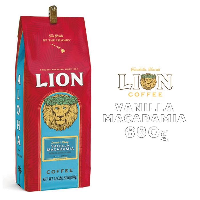 LION COFFEE 【訳あり特価】ライオンコーヒー・バニラマカダミア24oz(680g/粉)お得サイズ : オンラインショップジャスミン - 通販 - Yahoo!ショッピング