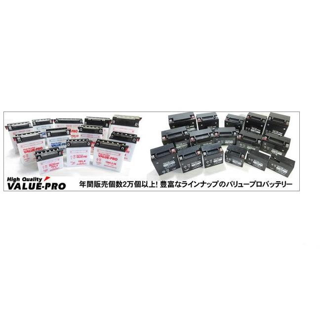 VTX9-BS 即用バッテリー ValuePro / 互換 YTX9-BS NINJA250R ZZ-R250 Z750S ZR750K ...