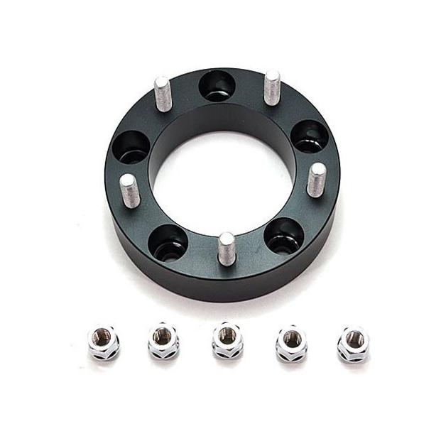 ジムニー JA11 JA22 JB23 JB33 JB43 SJ30 JB64 40mm ワイドトレッド スペーサー 2枚セット 黒 ブラック PCD139.7-5H-P1.25 ワイトレ ...