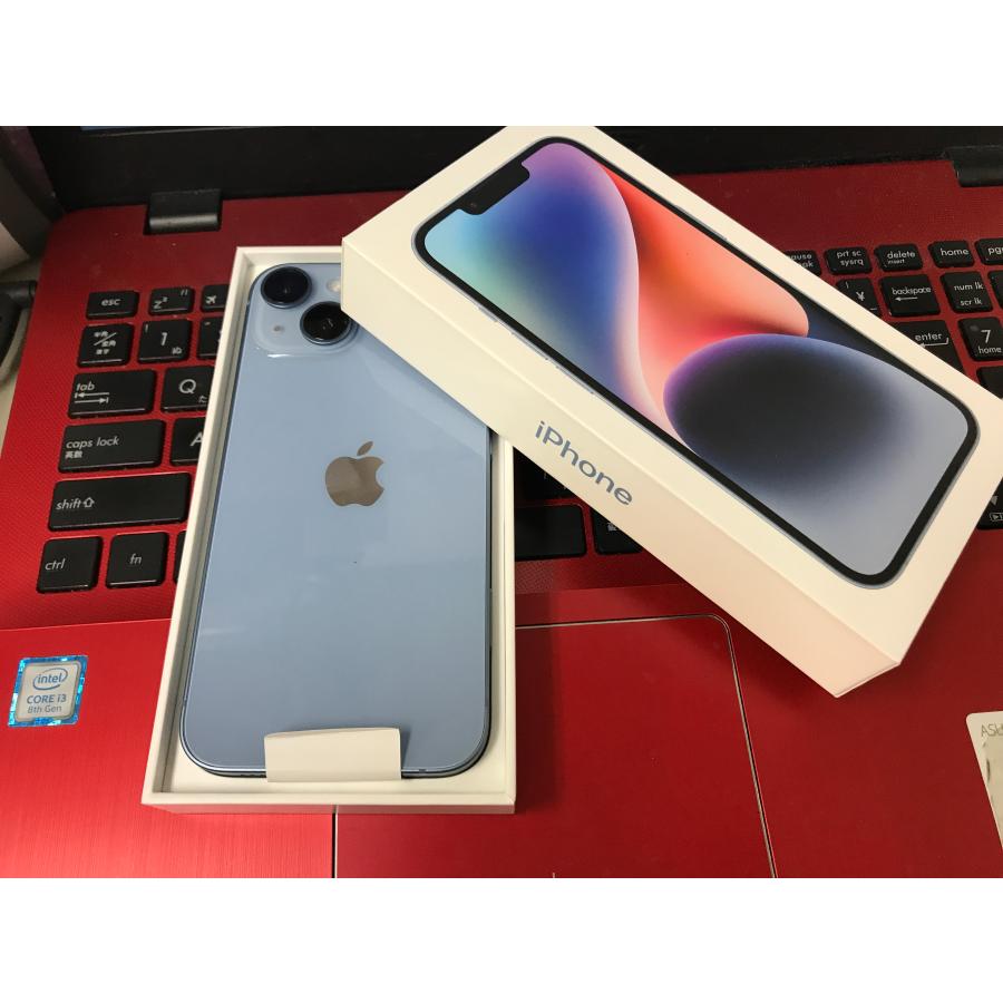 iPhone 14 ★訳あり 新品 未使用 SIMフリー iPhone14 128GB ブルー MPVG3J/A A2881 白ロム※商品情報欄を必ずご確認ください : ジェーシカモバイル ...