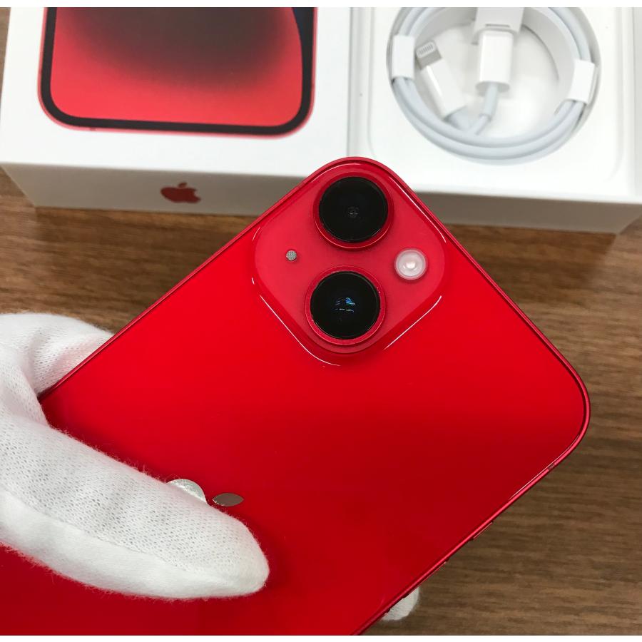 iPhone 14 ★中古Aランク 美品 Apple SIMフリー iPhone14 256GB 5G レッド MPWG3J/A A2881 本体白ロム※商品情報欄必ずご確認ください : ジェ ...