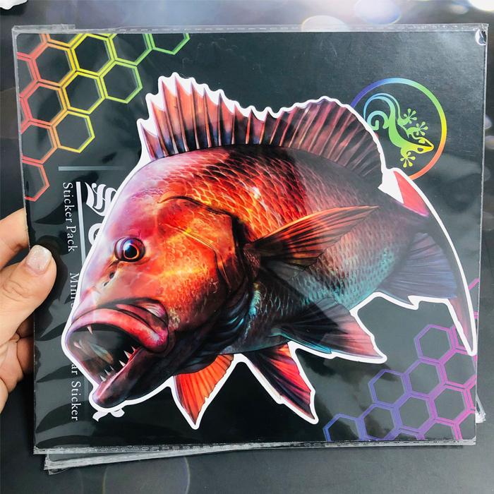 リアルフィッシュステッカー 1枚 と フィッシングステッカー 50枚 の セット :ST-3:釣具と真珠の卸直販 JCT - 通販 - Yahoo!ショッピング