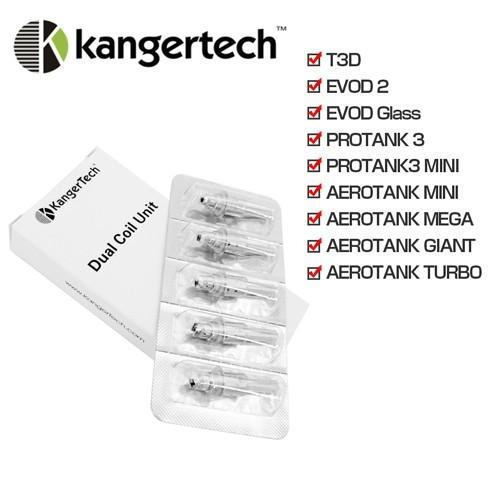 カンガーテック（KangerTech） KangerTech Dual Coil Unit コイル 5個 エアロタンク EVOD プロタンク ...
