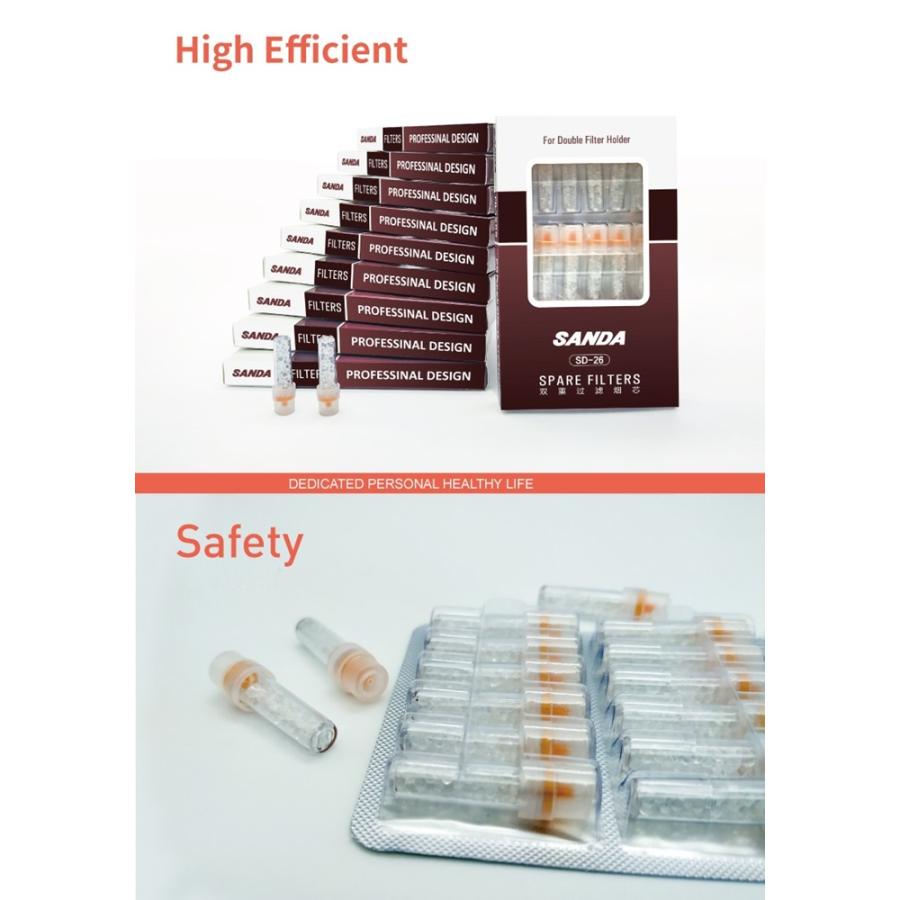 シガレットホルダー用 ヤニ取りフィルター SD-26 18個入り ビーズフィルター SANDA 喫煙パイプ 喫煙具 : 電子タバコ専門JCT ...