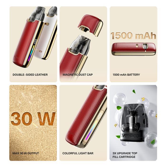 VOOPOO VMATE E2 Pod System Kit キャップ付き 1500mAh 30W 3ml 電子タバコ VAPE : vmatee-e2 : 電子タバコ専門JCTヤフー店 ...