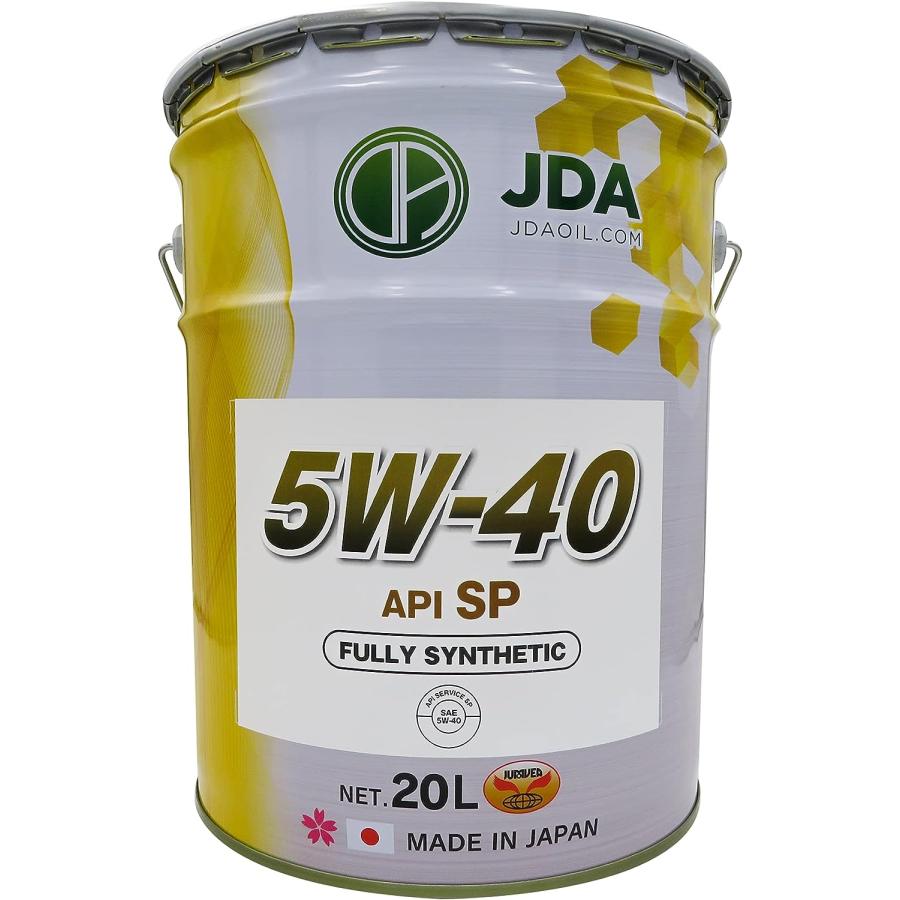 JDA エンジンオイル 5W-40 SP 20L 全合成基油 : JDA - 通販 - Yahoo!ショッピング
