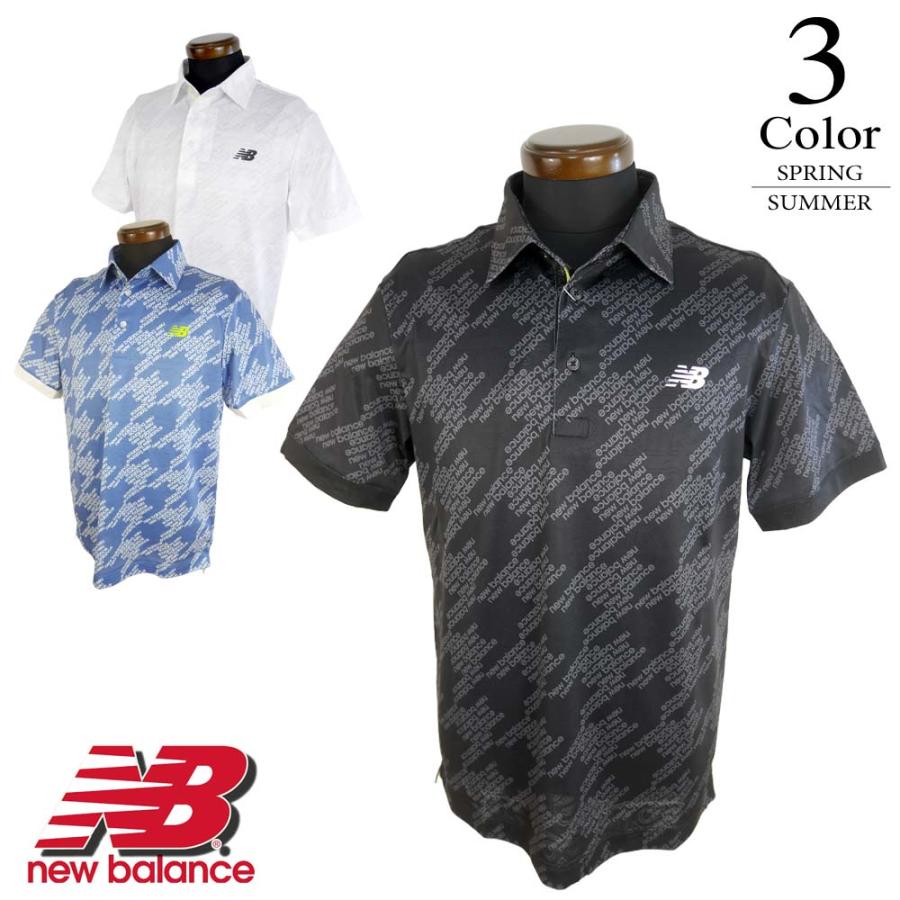 New Balance メール便・ゆうパケット ニューバランスゴルフ 半袖シャツ （M/L/LL寸：メンズ） 2024春夏新作モデル 40％OFF/SALE 012-4168003 ...
