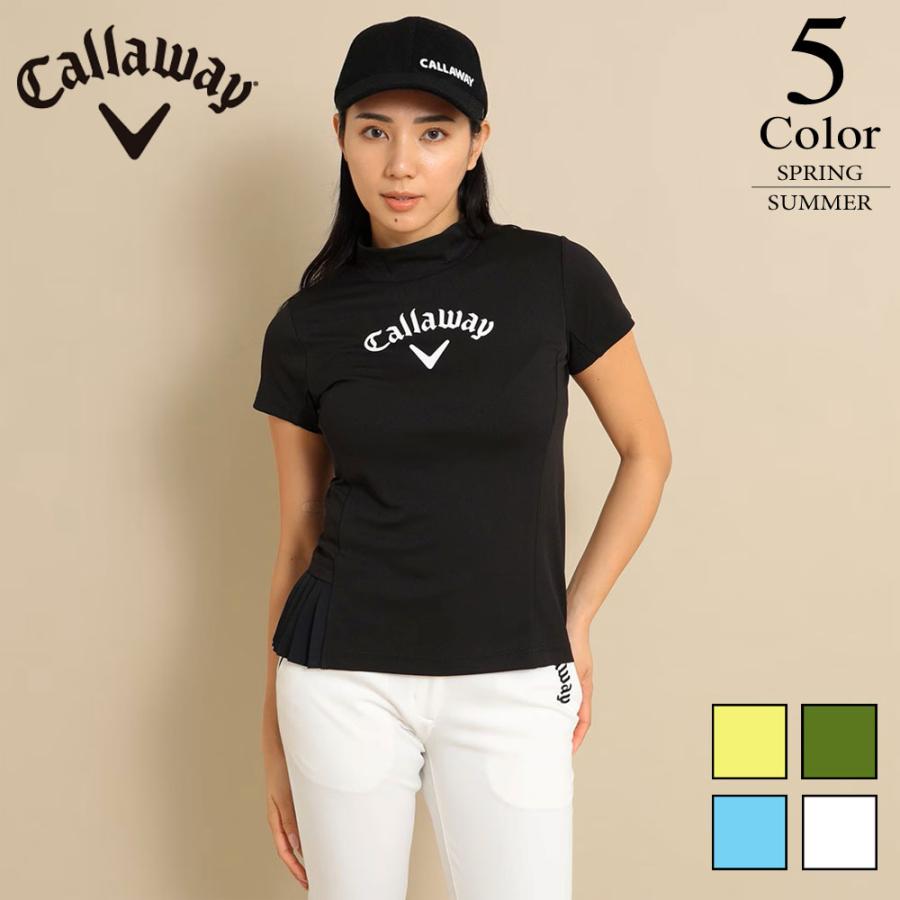 Callaway（キャロウェイ） セール/50％OFF ゴルフウェア 半袖モックネックシャツ （M/L/LL寸：レディース） 春夏 c24134209 : スポーツカジュアルSUEHIRO ...