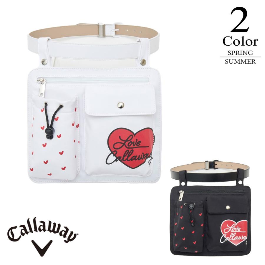 Callaway キャロウェイ ゴルフ ウエストポーチ付きベルト（FREE(全長100cm)：レディース） 2025春夏新作モデル N ...