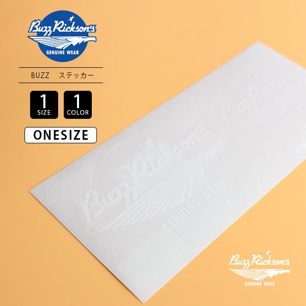 BUZZ RICKSONS バズリクソンズ Sticker ステッカー 30周年記念ステッカー BR02778 1018 : ジーンズショップヤマト - 通販 - Yahoo!ショッピング